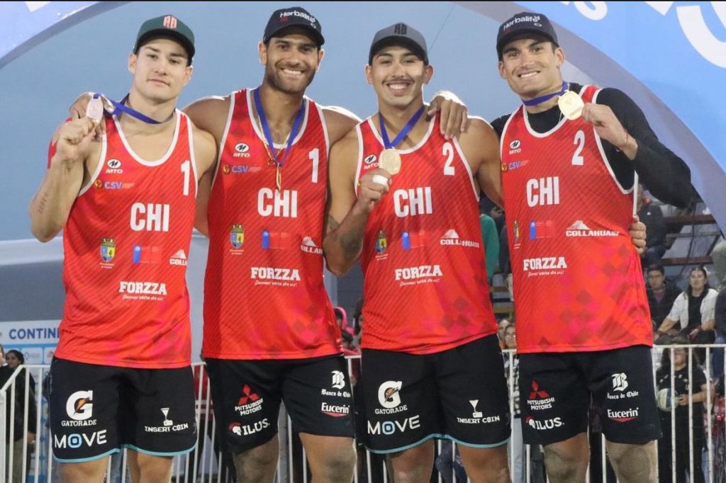 El Team Chile de Vóleibol Playa clasifica a París – Team Chile